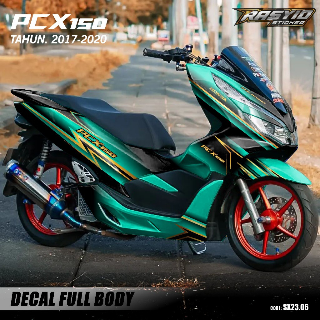 Jual Sticker Decal Full Body Honda PCX 150 2017 2018 2019 2020 Decal ...