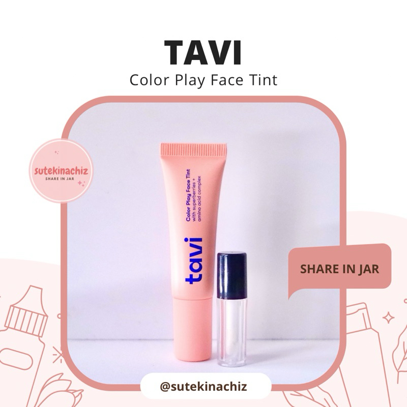 Jual [SHARE] Tavi Color Play Face Tint Blush Share In Jar | Shopee ...