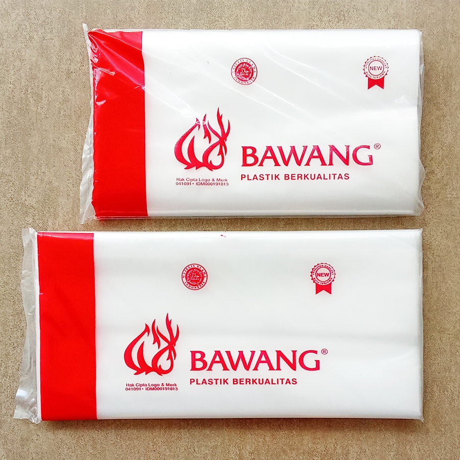Jual Plastik PE 25x40 30x45 / 3kg 5kg - Cap Bawang Tebal 08 | Shopee ...