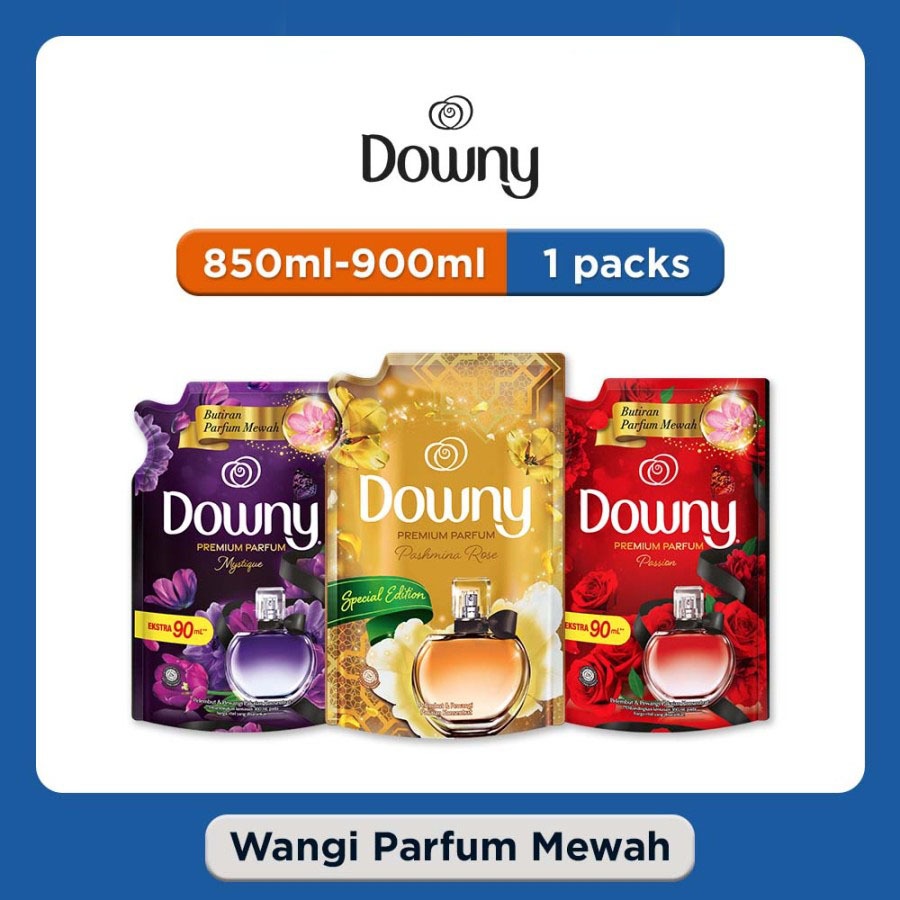 Jual Downy Pelembut dan Pewangi Pakaian Konsentrat 850mL/900mL | Shopee Indonesia