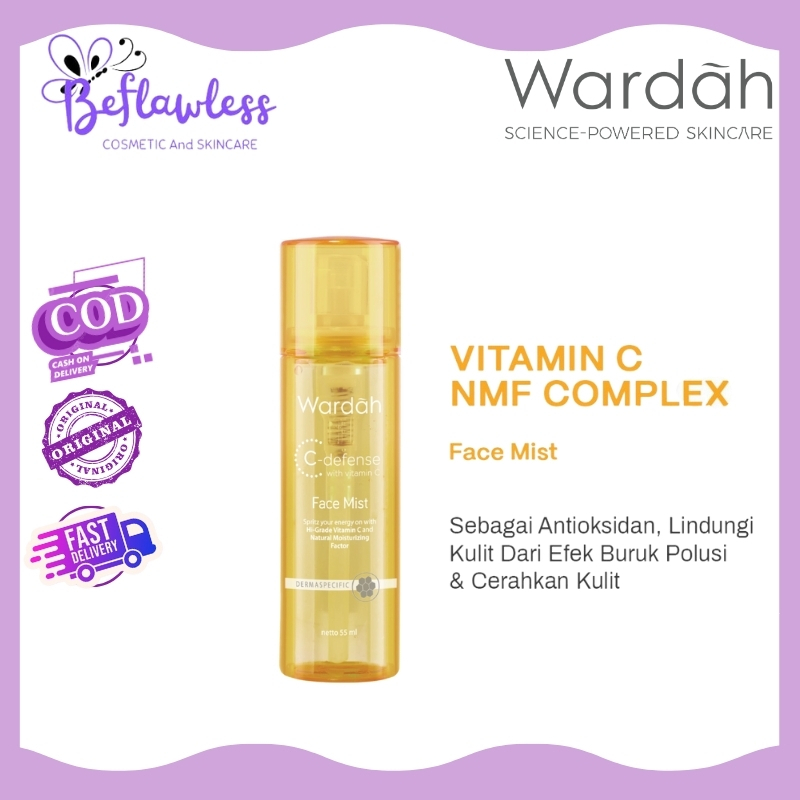 Jual Wardah C defense Face Mist 55ml | Shopee Indonesia