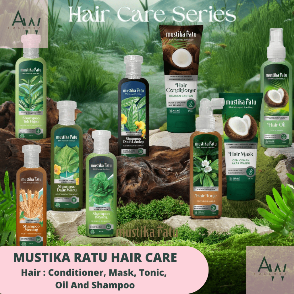 Jual Mustika Ratu Hair Care Series | Mustika Ratu Variasi Shampoo ...