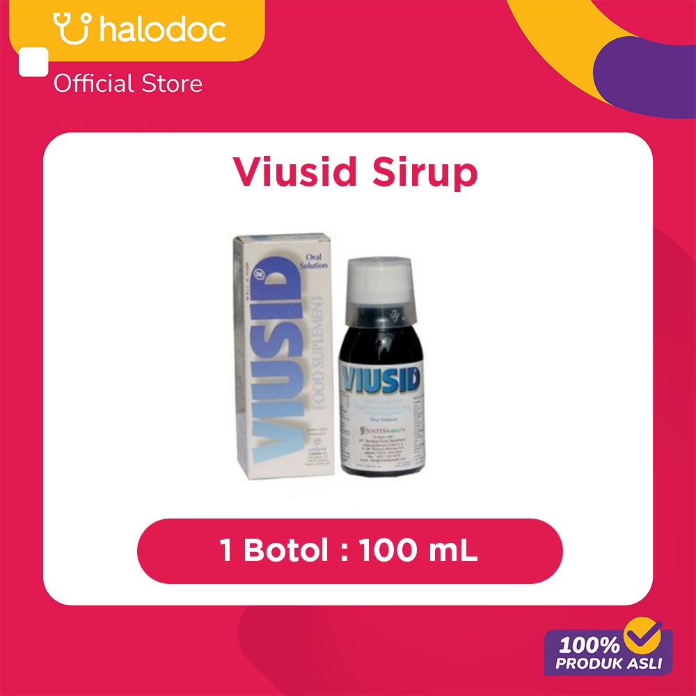Jual Viusid Sirup 100 ml | Shopee Indonesia