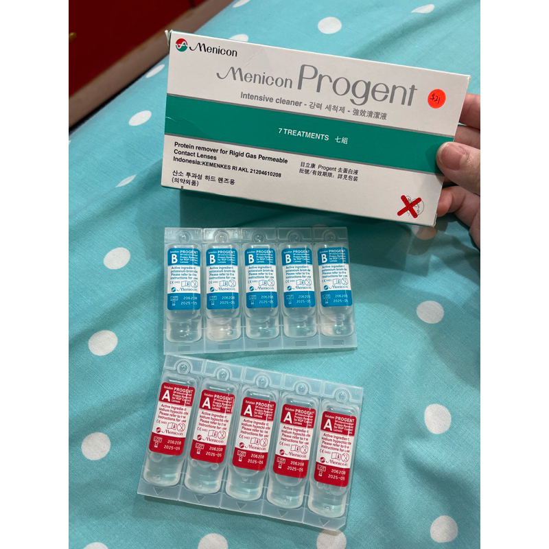 Jual Menicon progent cleaner rgp per pcs exp 2025 | Shopee Indonesia