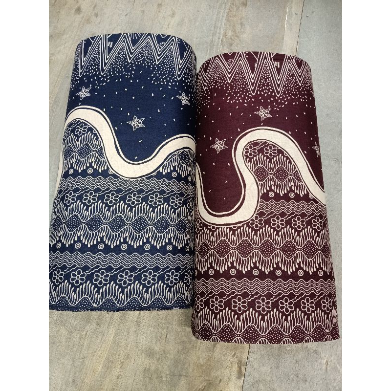 Jual KAIN BATIK KATUN METERAN EXCLUSIVE // BAHAN BATIK KATUN ORIGINAL ...