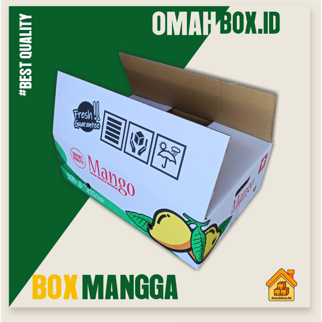 Jual box mangga isi 24 10 kg + sekat | 51x34x16 cm /box mango/box ...