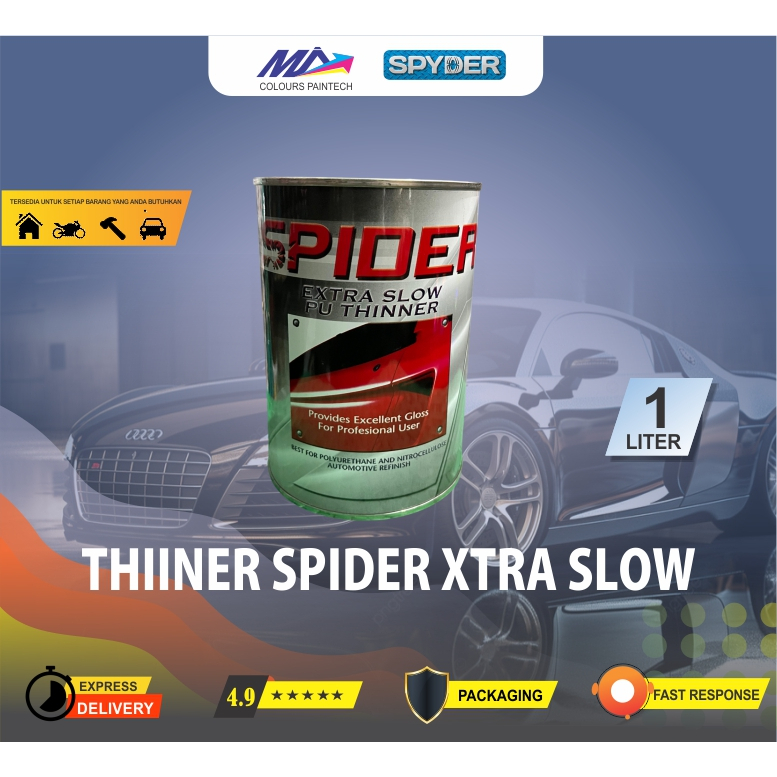 Jual PU SPIDER THINER PU SPIDER EKTRA SLOW 1 L & (+-) 5 L (LUAR P.JAWA ...