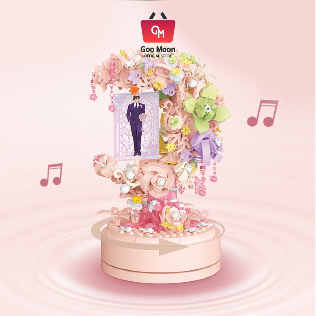 Jual GOO MOON - Balody Flower Moon Balok susun bunga | Shopee Indonesia