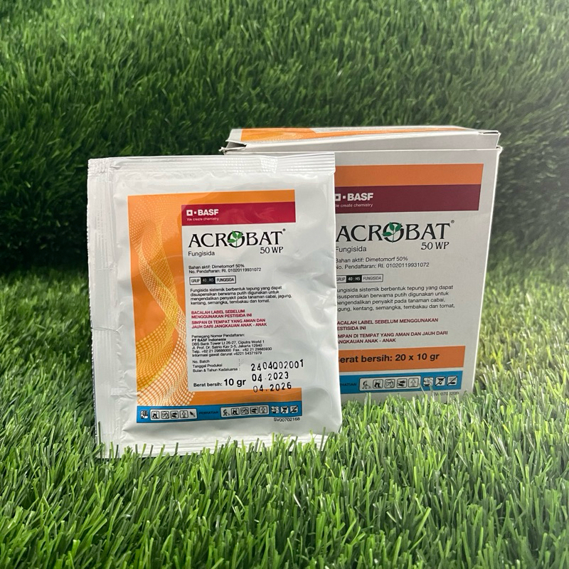 Jual FUNGISIDA ACROBAT 50 WP 10 GR ANTISIPASI BULAI | Shopee Indonesia