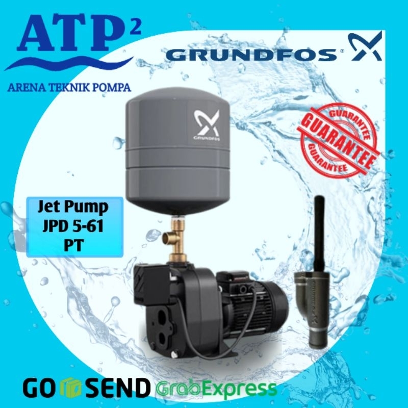 Jual Grundfos JPD 5-61 PT Pompa Air Sumur Dalam Jet Pump Pompa air | Shopee Indonesia