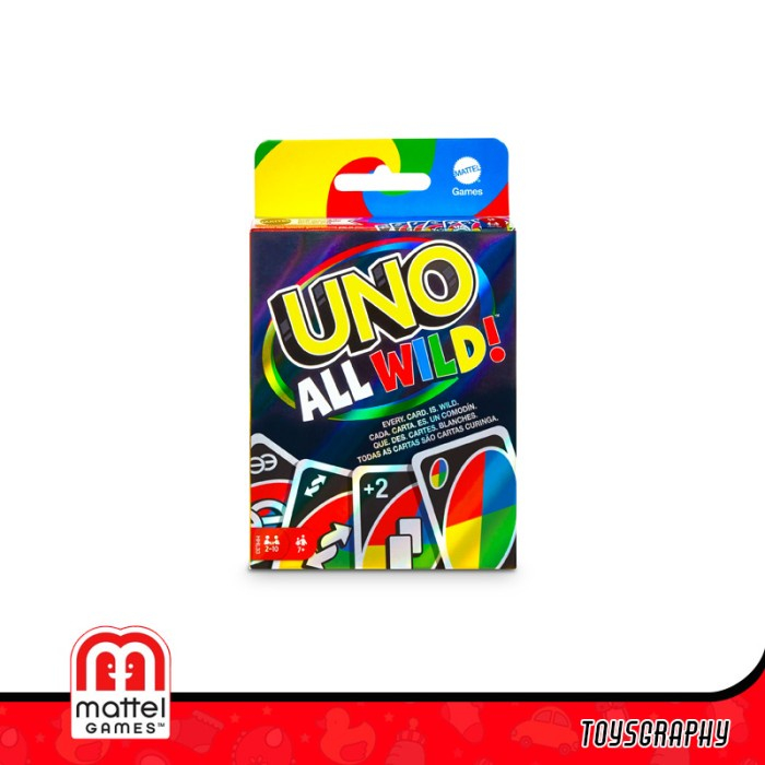 Jual Kartu Uno All Wild Card Game Kartu Original Mattel Games | Shopee ...