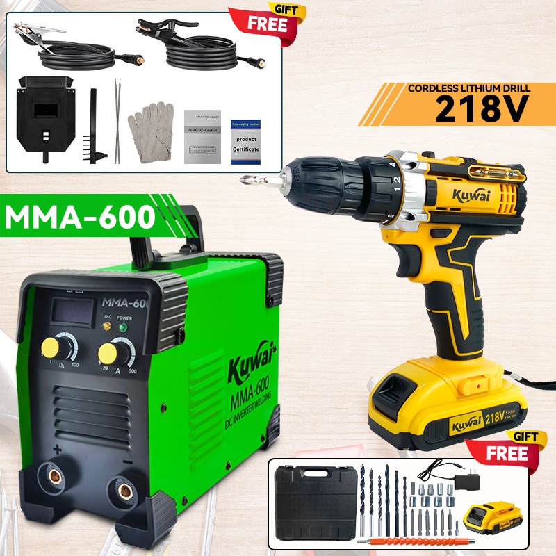 Jual KUWAI Mesin Las MMA-600 Inverter mesin las listrik Portable ...