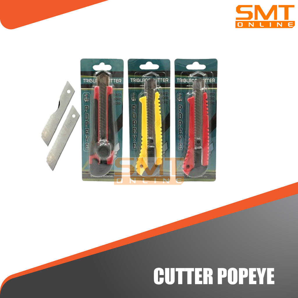 Jual POPAYE Cutter L-500 | Cutter Besar Kenko L-500 / Cutter Silet ...