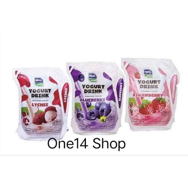 Jual Real Good Yoghurt 125 ml All Variant | Shopee Indonesia