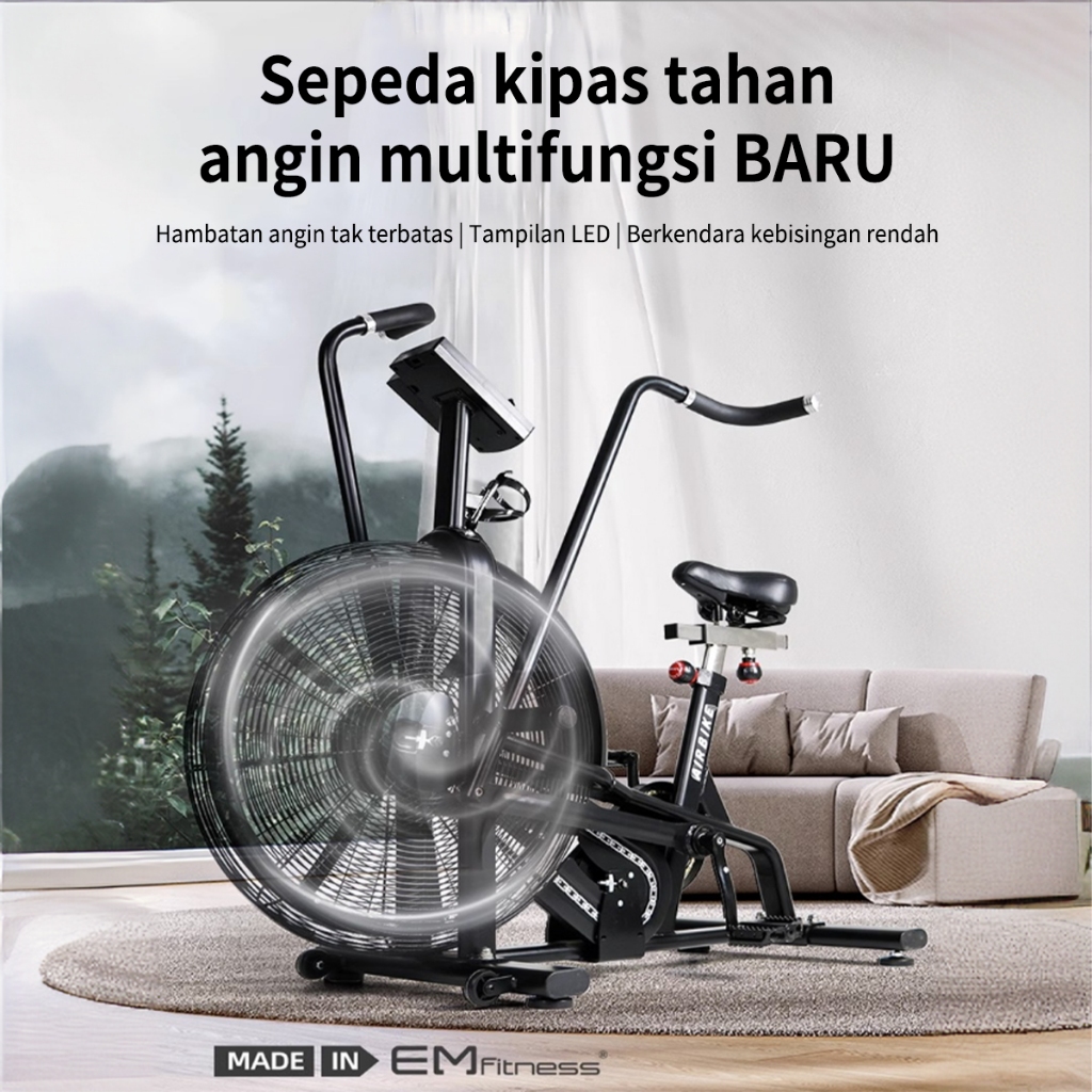 Jual Sepeda Statis Fan Bike Bike Termurah Sport Elliptical Bike Sepeda Statis Fitness Air model ...