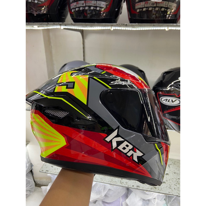Jual KBR TT COURSE Fullface Motif Jaume Masia & Dalla Porta Paket ...