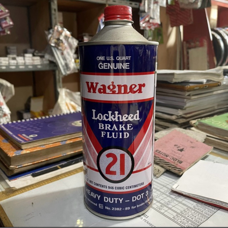 Jual BRAKE FLUID MINYAK REM WAGNER 946 ML DOT 3 | Shopee Indonesia