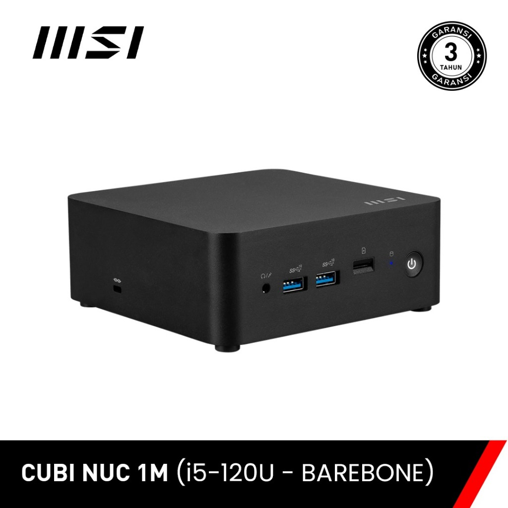Jual MSI Mini Pc Cubi 1M - Intel Core i5-120U Barebone | Shopee Indonesia