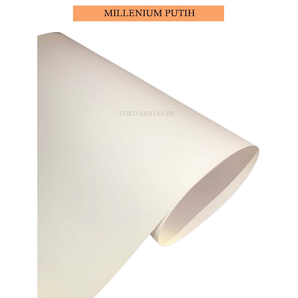 Jual KERTAS JASMINE / KERTAS MILLENIUM / WARNA PUTIH 190 - 220 GSM ...