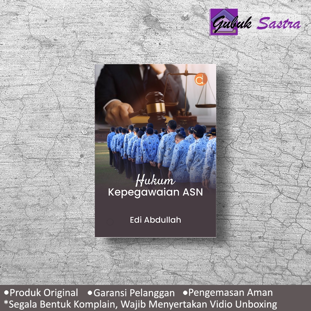 Jual Buku Hukum Kepegawaian ASN - Edi Abdullah | Shopee Indonesia