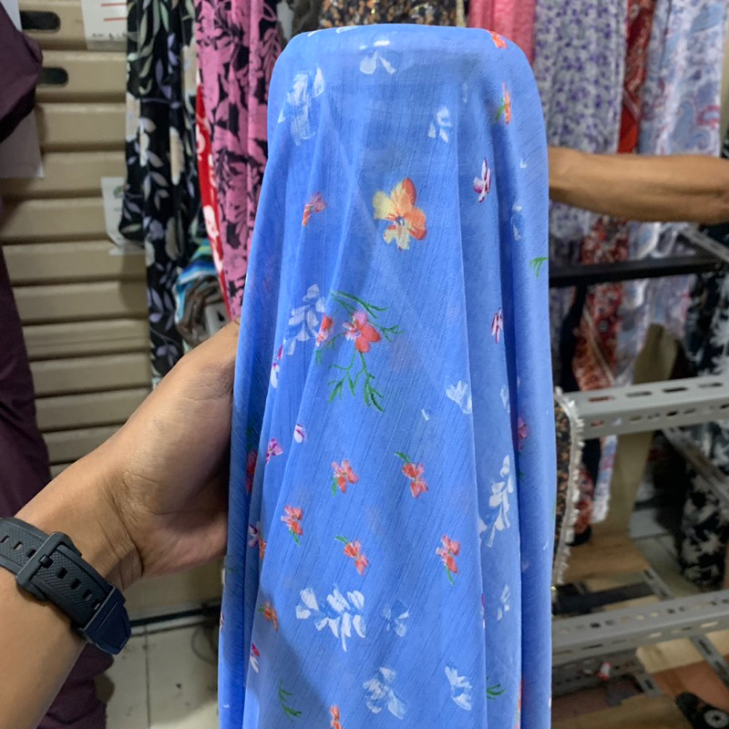 Jual kain sifon yoryu motif bunga - kain ceruty mid yoryu - kain sifon ... Jual kain sifon yoryu motif bunga - kain ceruty mid yoryu - kain sifon ...