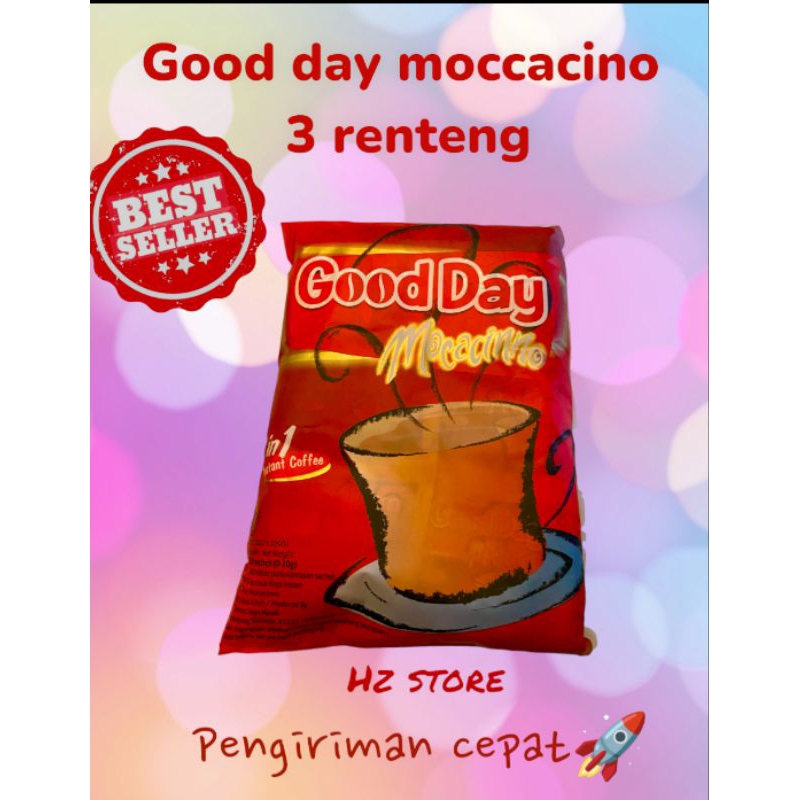 Jual Good Day Moccacino isi 30 sachet ( 3 renteng) | Shopee Indonesia