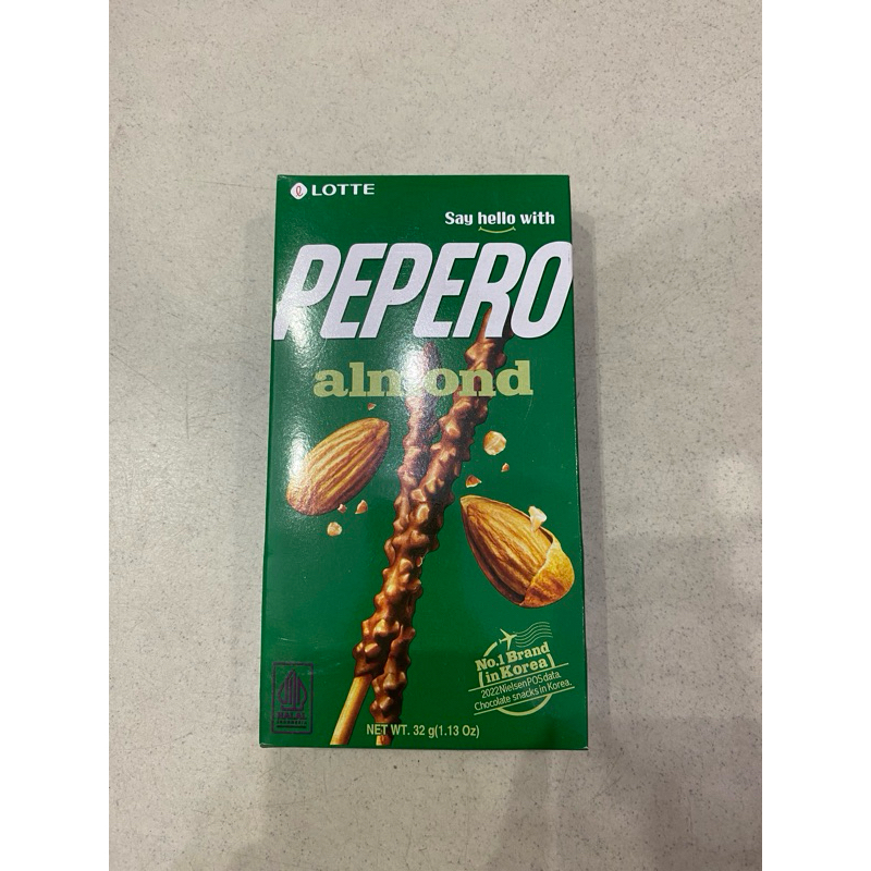 Jual Lotte Pepero Almond Stick Biscuit 32GR | Shopee Indonesia