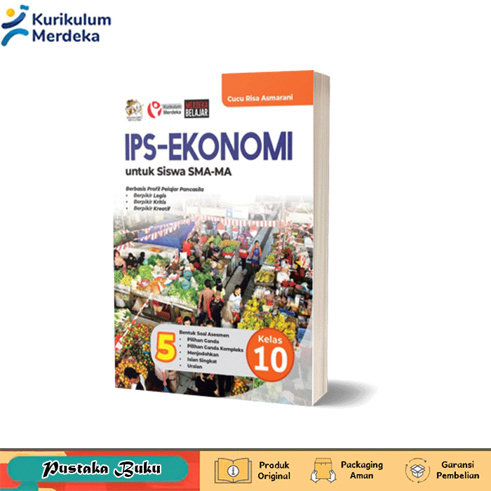 Jual Buku IPS - Ekonomi SMA/MA Kelas XI/10 Kurikulum Merdeka - Cucu Risa | Shopee Indonesia