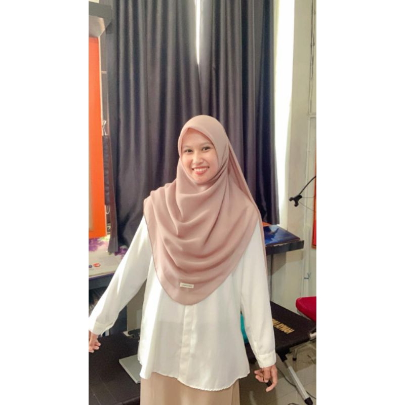 Jual Simalay ( Hijab Oval Malay ) Jumbo Size 130 cm | Hijab Oval ...