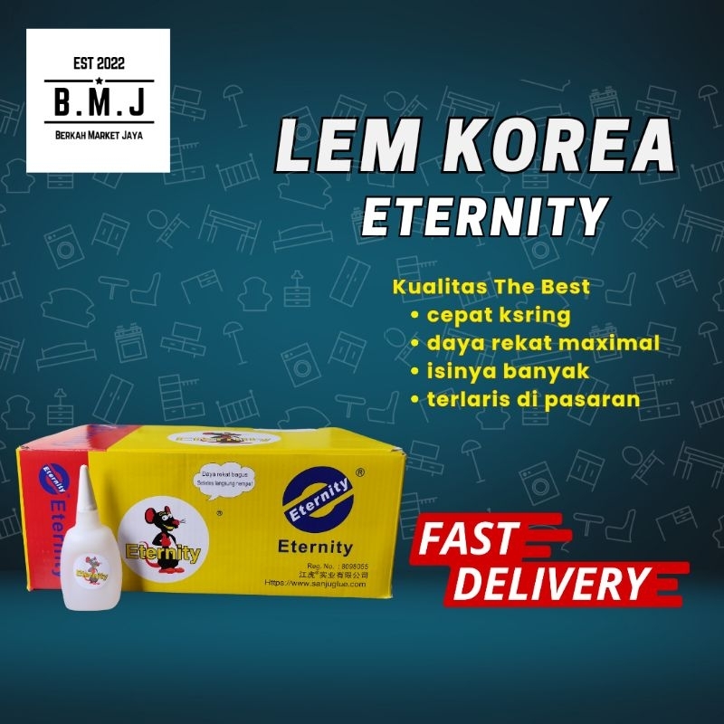Jual Lem tetes Eternity cap tikus 1 box (40pcs) lem alteco lem korea ...