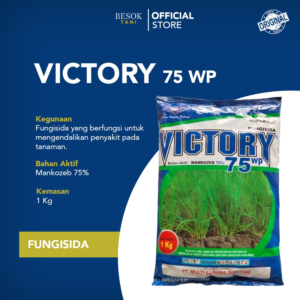 Jual VICTORY 75 WP Kg | Fungisida | Mengendalikan Penyakit Tanaman ...
