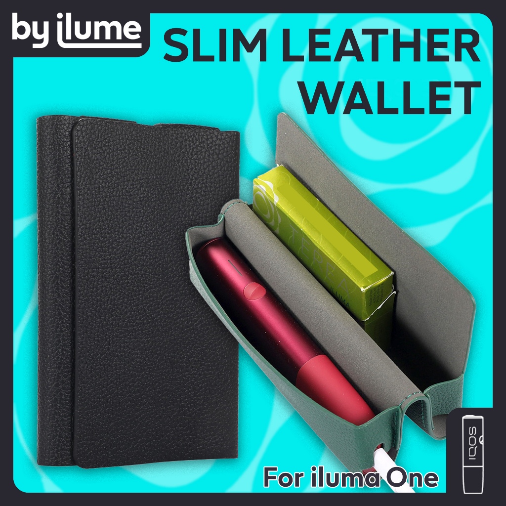 Jual Slim Leather Wallet Case for ILUM ONE and TEREYA - Casing Pouch ...