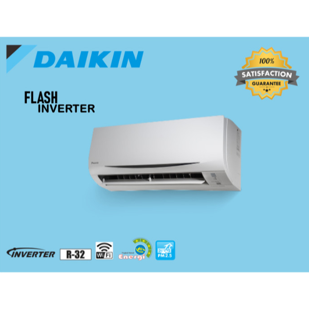 Jual DAIKIN AC FLASH INVERTER 3/4 PK FTKQ20UV | Shopee Indonesia