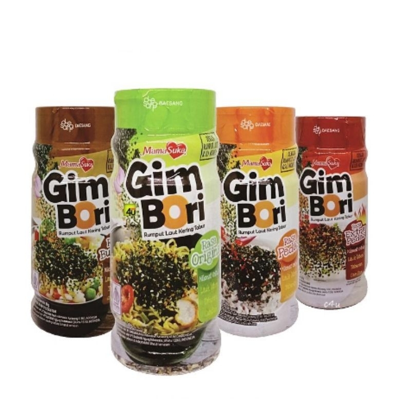 Jual MAMASUKA GIM BORI RUMPUT LAUT KERING TABUR ORIGINAL BOTOL 30 GRAM ...