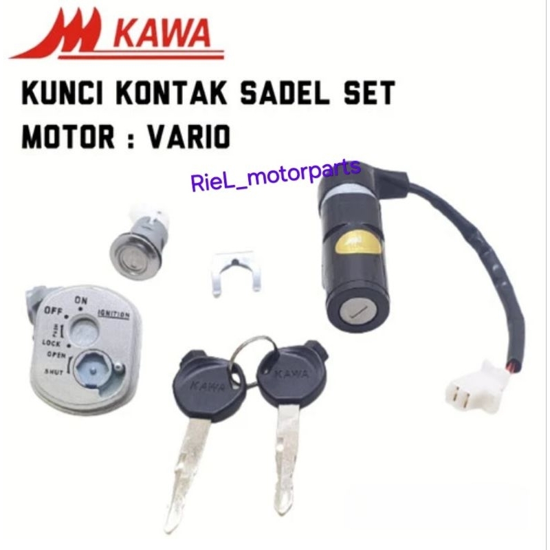 Jual Kontak Set (KW) VARIO kunci key set KAWA | Shopee Indonesia