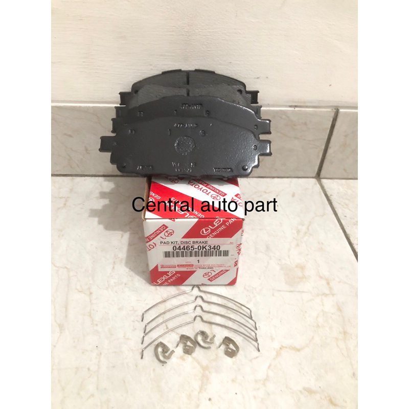 Jual BRAKE PAD KAMPAS REM DEPAN TOYOTA INNOVA REBORN 2016 UP | Shopee ...