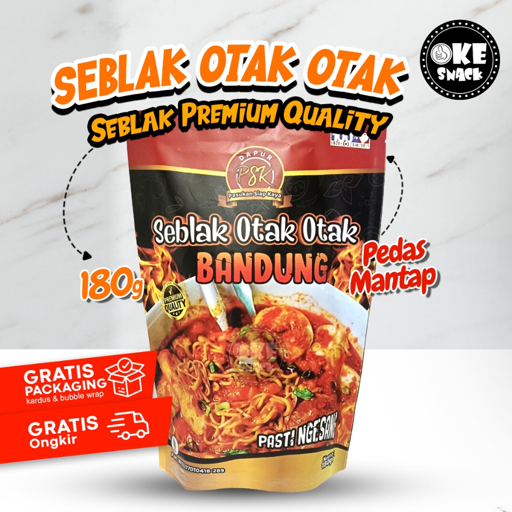 Jual SEBLAK OTAK-OTAK BANDUNG SEBLAK INSTAN | Shopee Indonesia