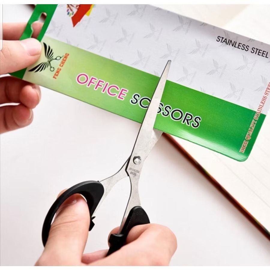 Jual HLS - Gunting Kertas Scissors Paper Plastik Size S - M - L ...