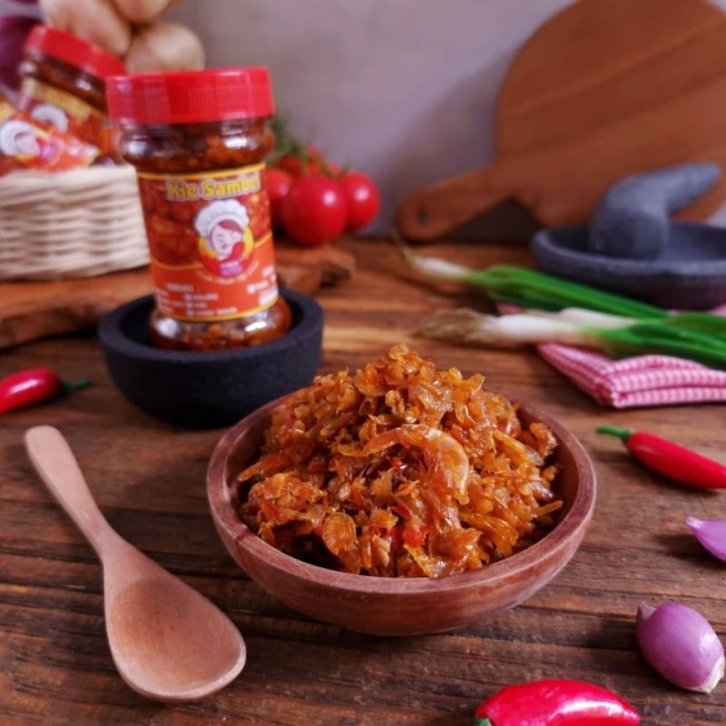 Jual SAMBAL BOTOL REBON 150 GRAM SIAP SAJI ENAK MURAH & HALAL KIESAMBEL ...