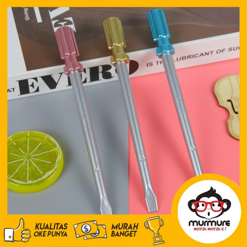 Jual MURMURE I PULPEN BENTUK OBENG PERKAKAS ALAT TULIS UNIK PULPEN LUCU ...