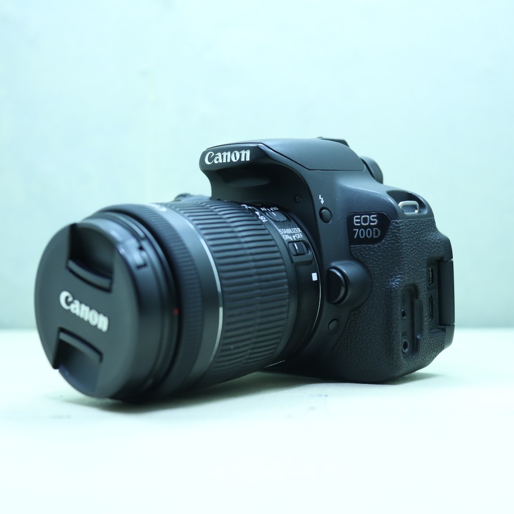 Jual CANON EOS 700D KIT 18-55mm IS STM GOOD CONDITION | Shopee Indonesia