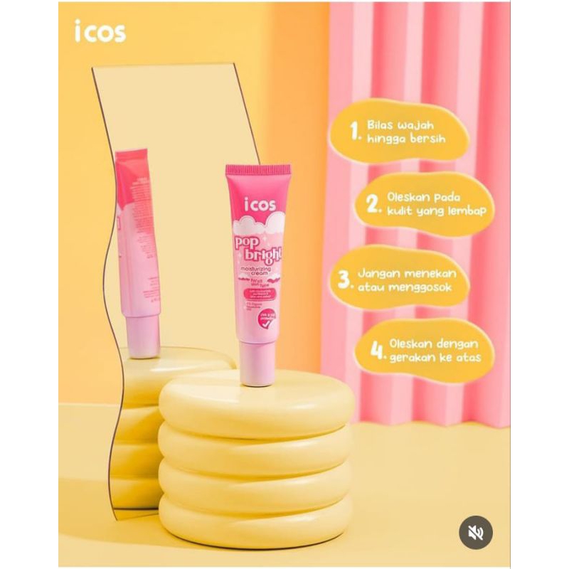 Jual Icos Pop bright Moisturizing | Shopee Indonesia