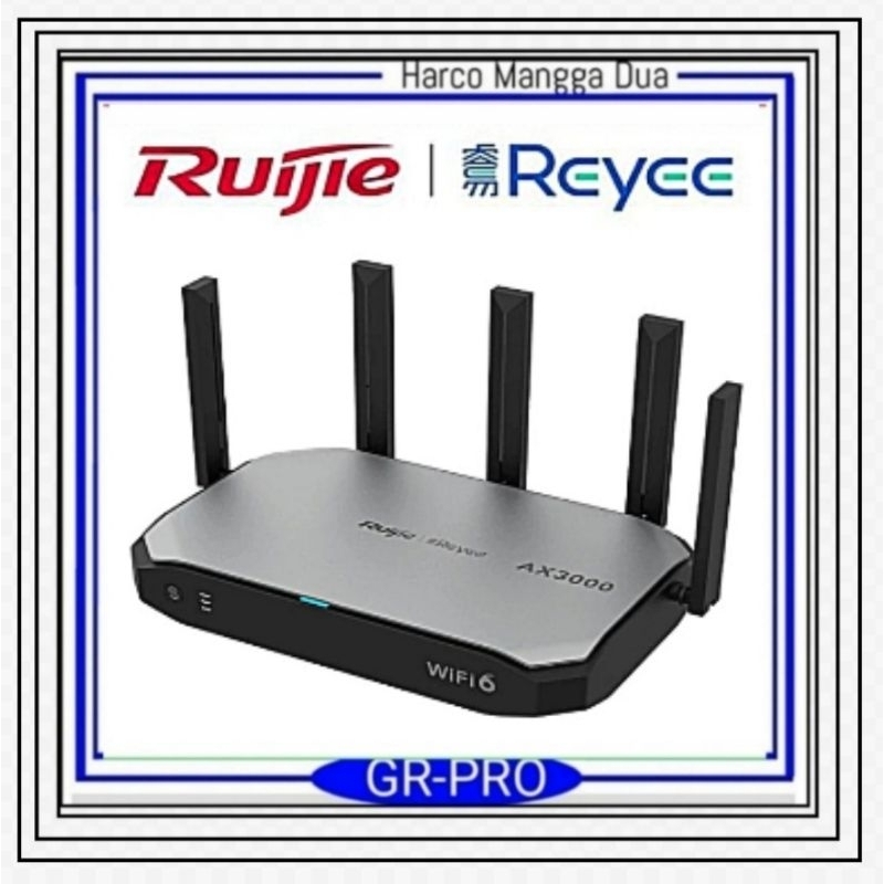 Jual Ruijie Reyee RG EG105GW X wifi 6 AX3000 high peformance all in one wireless router | Shopee ...