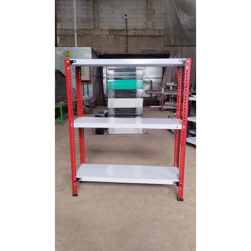 Jual Rak Besi Siku Bolong 3 Hambalan + 100x30x120 (PxLxT) | Shopee ...