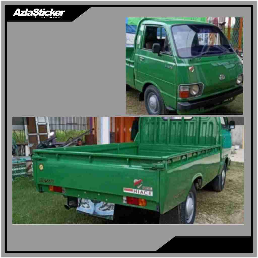 Jual Sticker Toyota Hiace OLD ORIGINAL | Shopee Indonesia