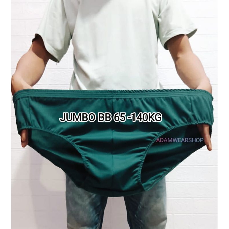 Jual CELANA DALAM PRIA JUMBO MURAH EXTRA BIG SIZE MUAT BB 130+ / size 8L/7XL 7L/6XL 6L/5XL ...