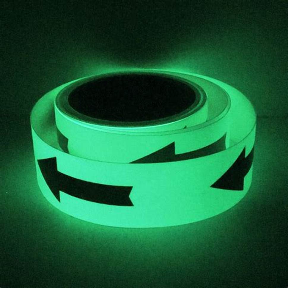 Jual Sticker Glow In The Dark Anak Panah - Stiker Fosfor 5cm x 1 Meter ...