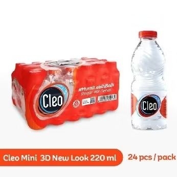 Jual CLEO BOTOL MINI 220 ML ISI 24 PACK AIR MURNI CLEO SMART | Shopee ...