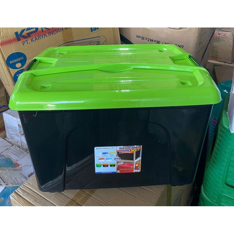 Jual BOX CONTAINER HITAM 50 LITER | Shopee Indonesia
