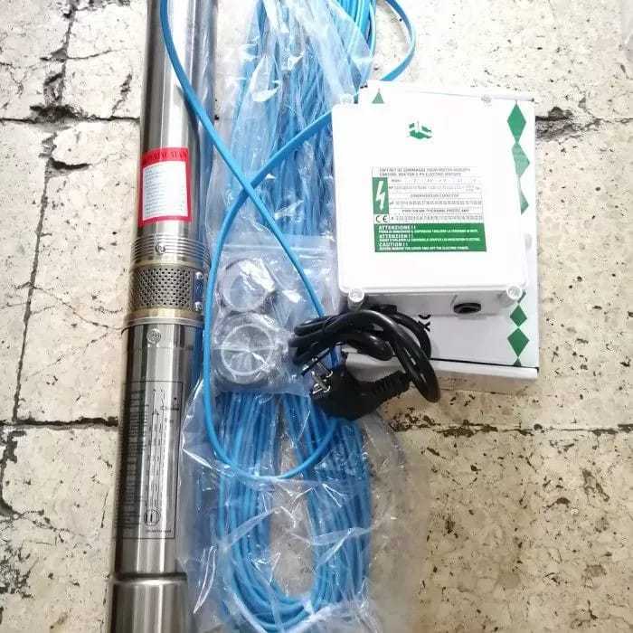 Jual HCL PUMP 0.33HP - 2.5" SDM 1.5/17 - 0.33HP + Cable 40m 1" 250W ...